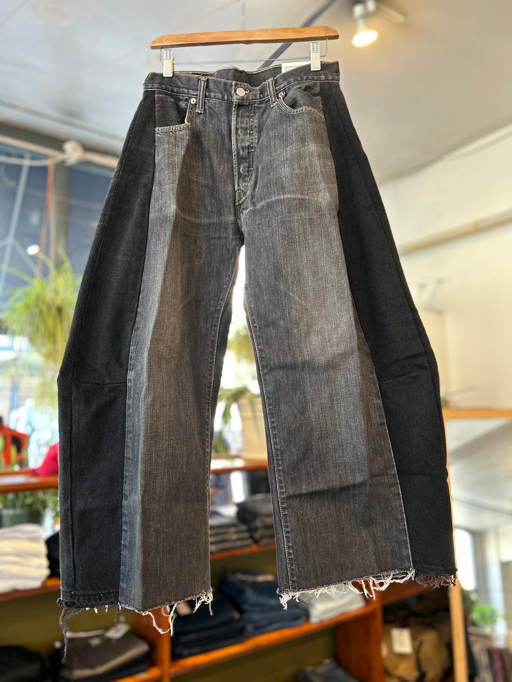 Vintage Lasso Jean In Black Mix The Block Vancouver